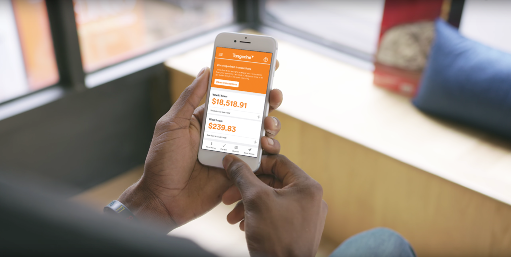 Tangerine Forward Banking – Artefact